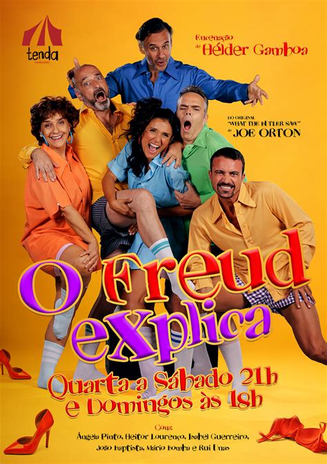 Cartaz Para Peça De Teatro O Freud Explica On Behance
