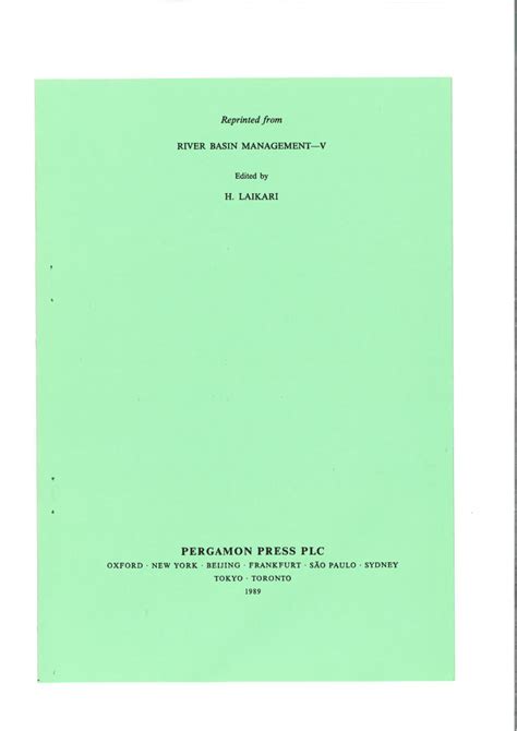 Pdf Mass Curve Technique In Controlling A Multipurpose Multireservoir System Coupling A