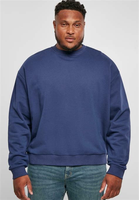 Urban Classics Ultra Heavy Crew Sweatshirt Spaceblueblau Zalando