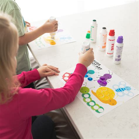 Do A Dot Bugs Printable Dot Marker Art Worksheet Bug Coloring Pages