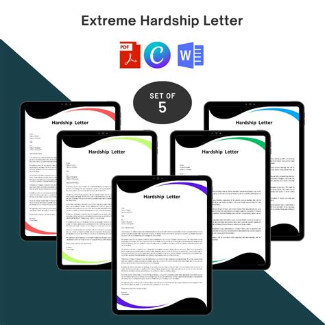 Customizable Extreme Hardship Letter Template Online