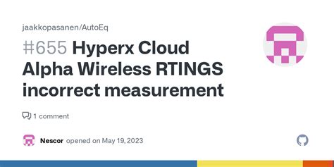 Hyperx Cloud Alpha Wireless Rtings Incorrect Measurement · Issue 655