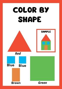 Color And Shape Sorting Activity By The Creative Classroom Rabaa