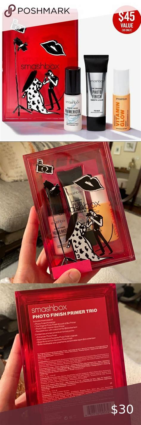 Smashbox Photo Finish Primer Trio Smashbox Photo Finish Primer Glow Primer Smash Box Primer
