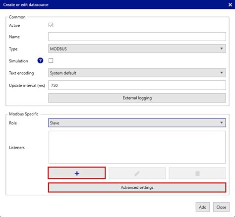 Create MODBUS Data Sources QuickHMI Documentation