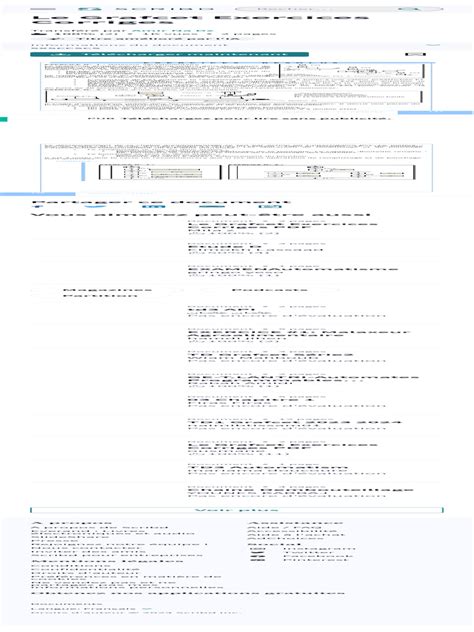 Le Grafcet Exercices Corriges Pdf Pdf