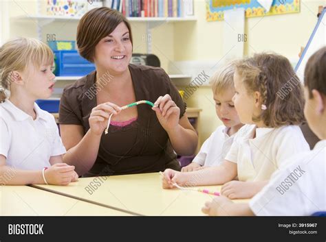 Teacher Demonstrating Image And Photo Free Trial Bigstock