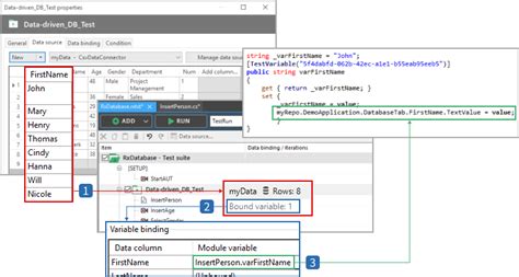 Module Variables And Data Driven Testing Ranorex Studio
