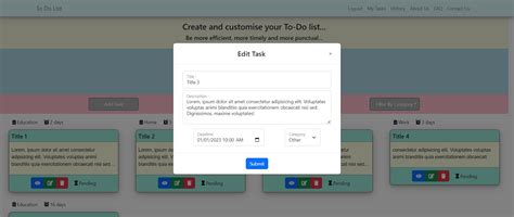 Github Akshar To Do List A Simple To Do List Website Made Using Lamp Stack With User