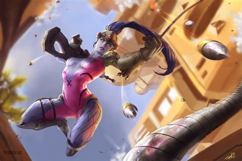 Widowmaker Overwatch Art Widowmaker Роковая вдова Overwatch Art Overwatch