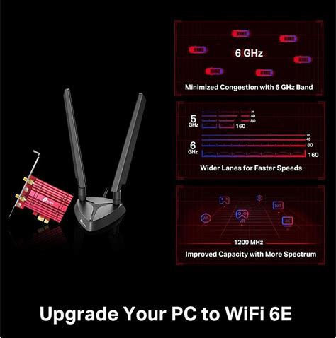 Tp Link Archer Txe E Ca Pci Express Axe Wi Fi E Bluetooth Pcie Adapter Newegg Com