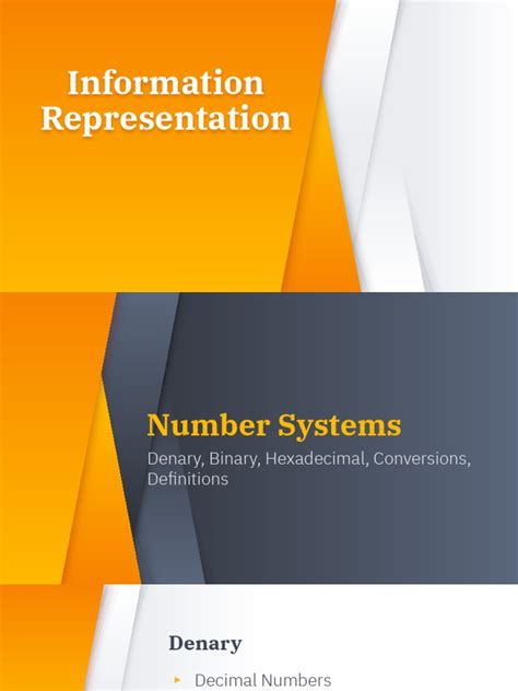 As Level Computer Science Number Systems Pdf Decimal Computer