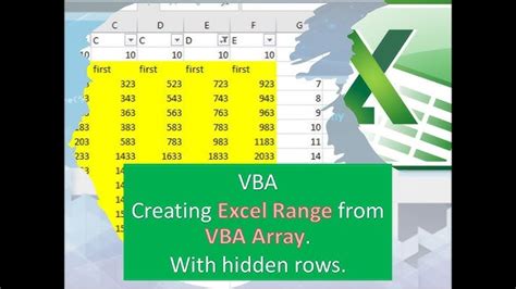 Rows Vba