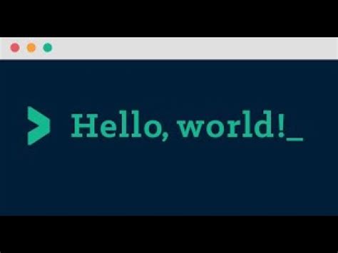 Hallo Welt Python Programmierung 1 YouTube