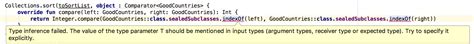 Kotlin Sealed Class How To Sort By Sealed Class Similar To Sorting By