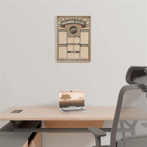 programming cheat sheet poster vintage style customizable with your name perfect christmas