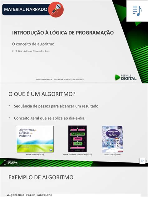 1 1 O Conceito De Algoritmo Pdf Algoritmos Ensino De Matemática