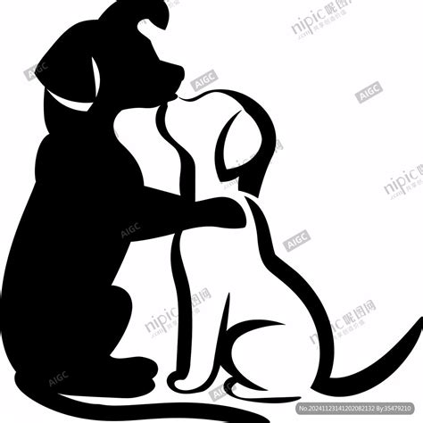 Ai创作图宠物剪影 人与小狗logo 猫与狗logo 小孩与小狗剪影 人狗互动交流logo 猫狗图标logo 人与狗logo 玩耍的狗剪影 插画手绘狗logo 个性小狗图案设计 狗狗的轮廓 墙