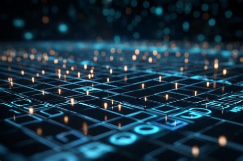 Premium Ai Image Binary Code Waves Depict Data Flow Digital Security In Internet Technology