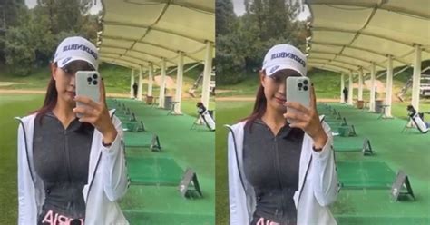 미녀골퍼 유현주 노출 없어도 돋보이는 볼륨 몸매 [똑똑sns]