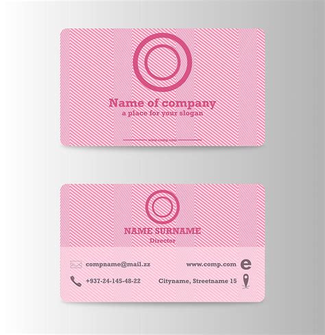 현대 명함 인쇄 템플릿 개인 벡터 Ai Eps Uidownload