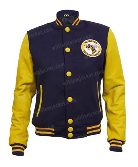 Shop Ella Purnell Yellowjackets Wool Varsity Jacket For Sale Vanquishe