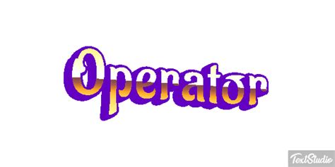 Operator Word Animated Logo Designs Operator Word Animated Logo Designs