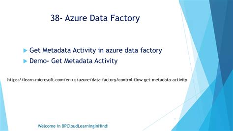38 Get Metadata Activity In Azure Data Factorypptx