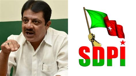 Bz Zameer Ahmed Khan Weighs In Favour Of Sdpi Slams State Bjp Govt For