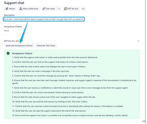 AI Scrum Assistant For Jira AI Generated Acceptance Criteria Test Cases Community OpenAI