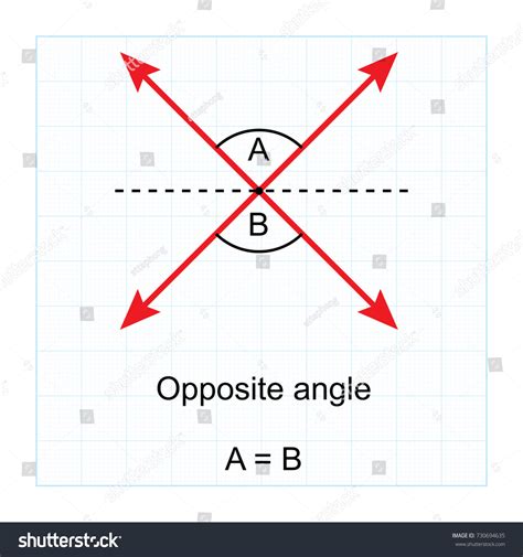 Types Angles On Blue Graph Background Stock Vector Royalty Free 730694635 Shutterstock