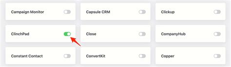Clinchpad Crm Advanced Form Integration
