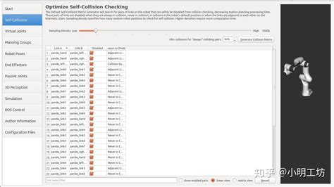 【ros Moveit 】机械臂控制探索（1）——moveit 配置助手的使用教程 知乎