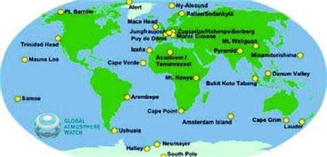 Les 30 Stations Mondiales Global Gaw Dont Le Puy De Dôme Download