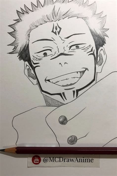 Sukuna Sketch Anime Sketch Sketches Unique Drawings