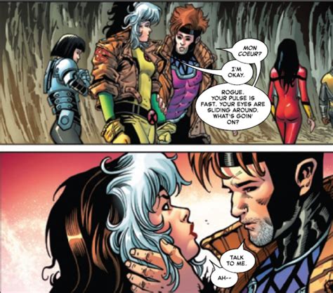 Rogue Gets Gambit Relationship Advice From Rocket Raccoon Spoilers