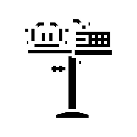 racquet stringing machine glyph icon vector illustration 10333131