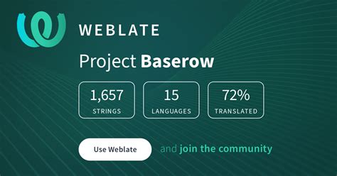 When To Provide More Interface Languages？ Technical Help Baserow