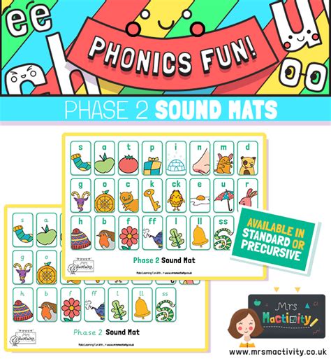 Phonics Sound Mats Mrs Mactivity