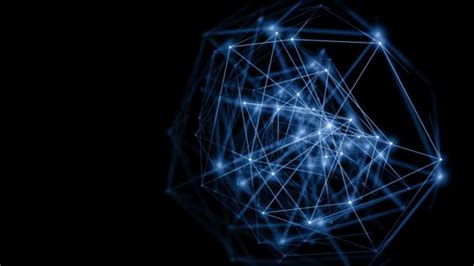 Plexus Structure Evolving Organic Motion Camera Moves Plexus Field