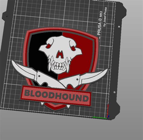Bloodhound Pin Csgo By KenanAzE Download Free STL Model Printables Com