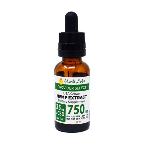 Provider Select Full Spectrum Extract Tincture Kits Contains Thc