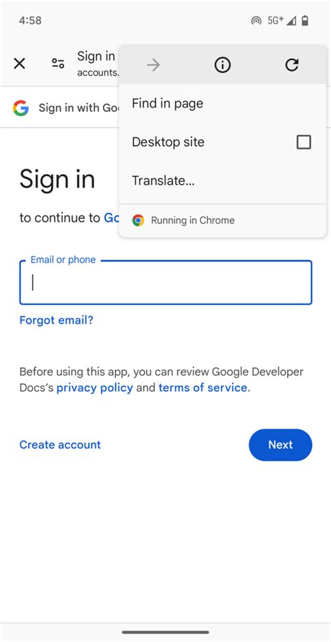 Simplify Authentication Using Auth Tab Web On Android Chrome For Developers