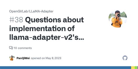 Questions About Implementation Of Llama Adapter V S Multi Modal Ability And Training Issue