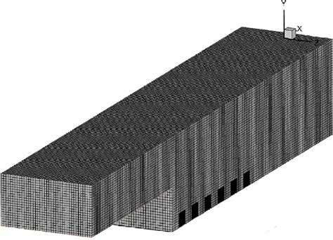 Generated Mesh In The Present Work For Lattice Boltzmann Analysis