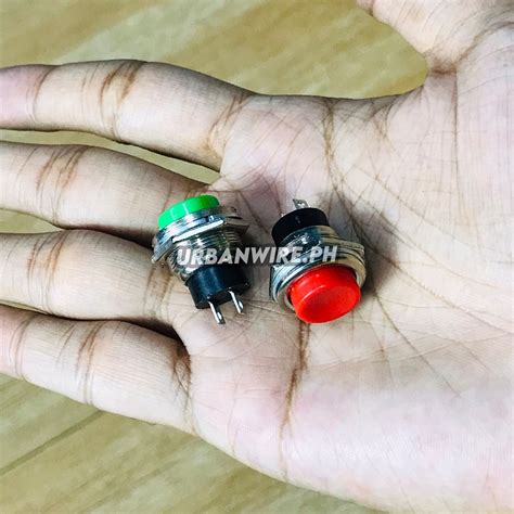 SPDT Round Momentary Push Button Switch 3A 125V 1 5A 250VAC Shopee Philippines