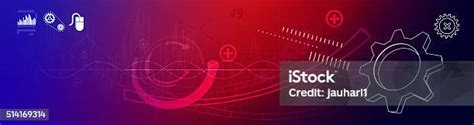 기술학교 그림이요추상적임 배너입니다 0명에 대한 스톡 벡터 아트 및 기타 이미지 0명 그래프 기어 기계 부분 Istock