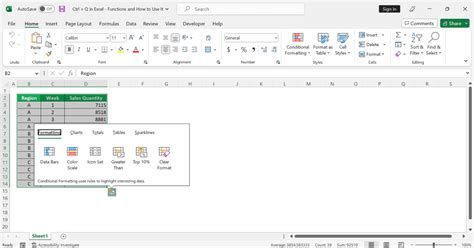 Ctrl Q In Excel Functions And How To Use It Compute Expert