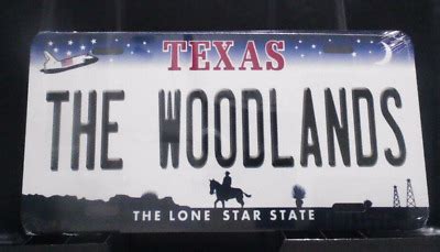The Woodlands Texas Metal Sign Ebay