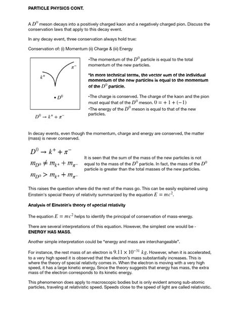 a2 particlephysicscont pdf electron electronvolt